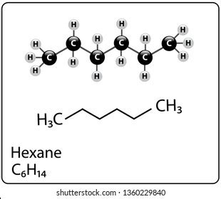 Hexane Structure Photos And Images Shutterstock