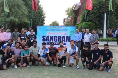 Ims Engineering College Has Organised Annual Sports Fest Sangram 2023 From 26th May To 28th May
