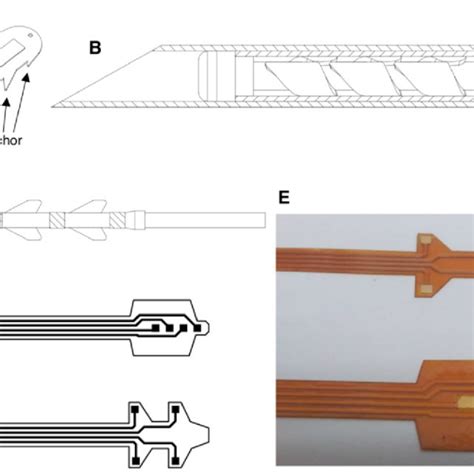 Designs Of The Neuron Stimulatory Electrodes A The Stretchable