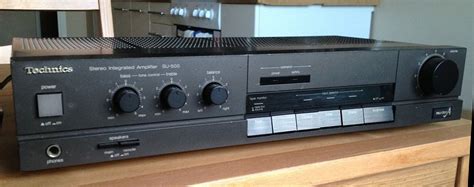 Technics Su 500 Integrated Amplifier Audiobaza