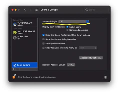 How To Automatically Login During Startup In Mac