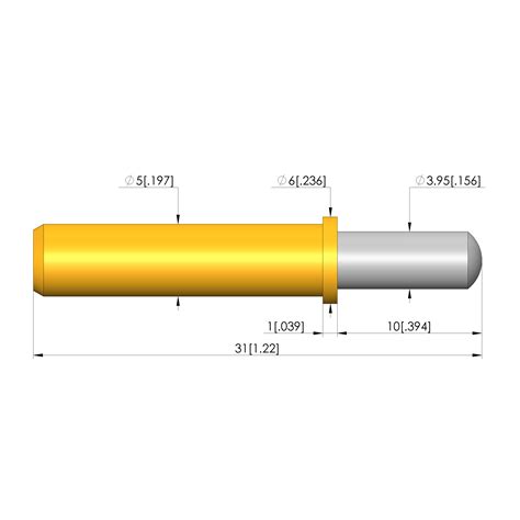 Spring Loaded Test Probe GKS N Item INGUN Spring Loaded Test Probe GKS N Item INGUN