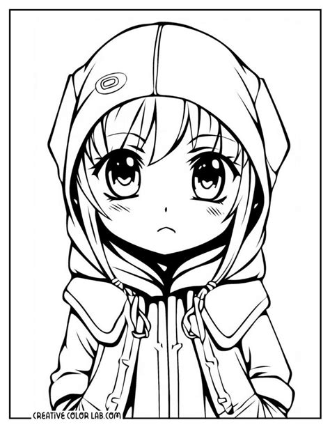 18 Anime Girls Coloring Pages Free Pdf Printables