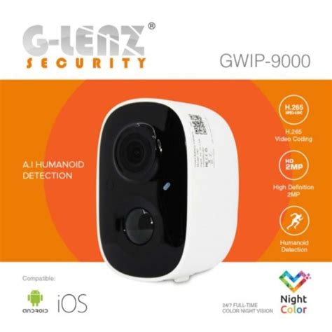 Promo Glenz Smart Battery Ip Camera Cctv Gwip 9000 Full Hd 2mp Diskon 23 Di Seller Tuplens