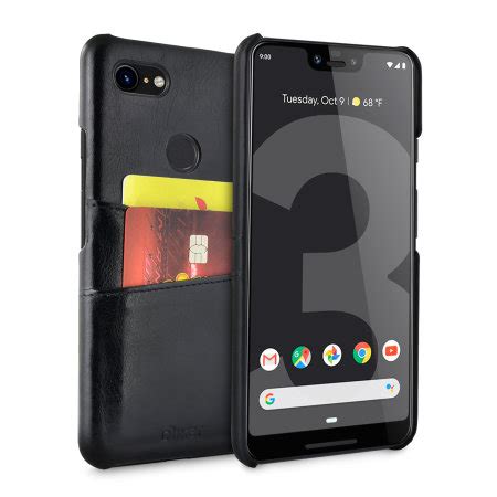 Olixar Farley RFID Blocking Google Pixel 3 XL Executive Wallet Case