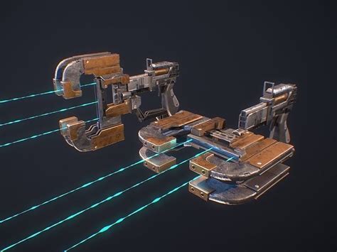 3d Model Plasma Cutter Dead Space Model Vr Ar Low Poly Cgtrader