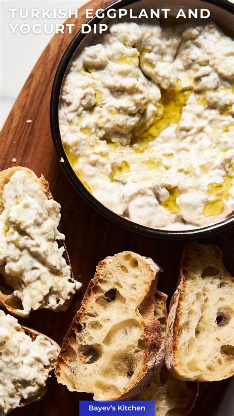 Turkish Eggplant And Yogurt Dip Bayevskitchen