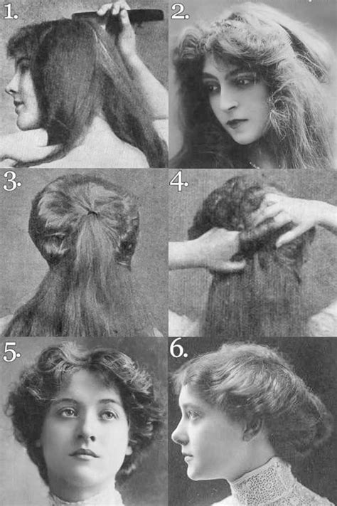 1910 Instruction On How To Do A Psyche Knot Cool Edwardian