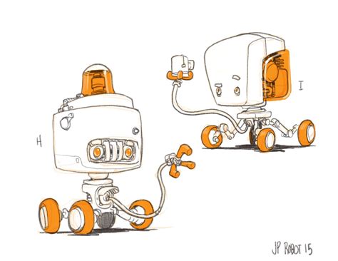 Lipton — Mr Jake Parker | Robot concept art, Art toys design, Robot design sketch