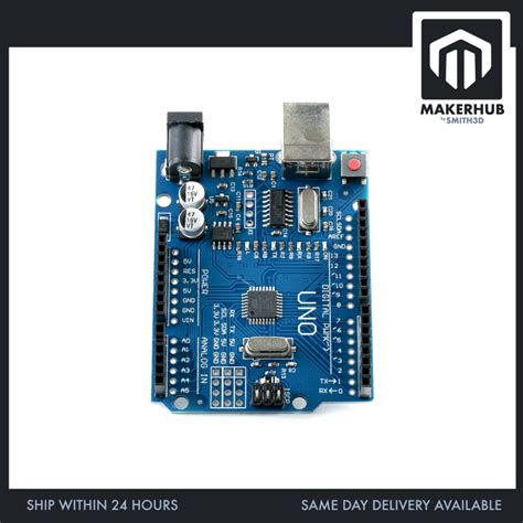 Arduino Uno Compatible Smd Uno R3 With Type B Cable Atmega328p With Ch340g Microcontroller