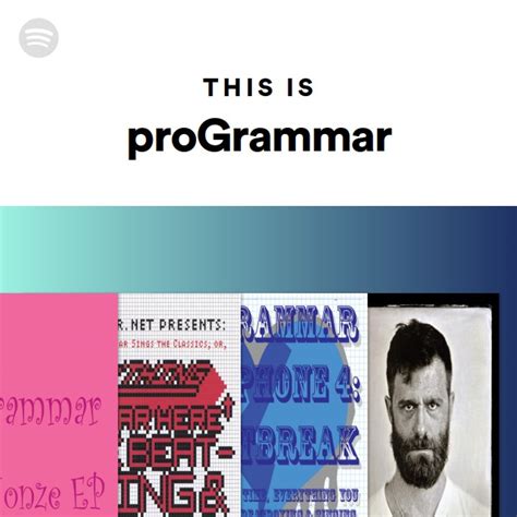 This Is Programmar Spotify Playlist