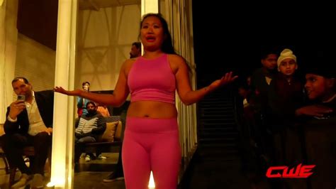 Cwe Divya Aale Vs Jassi Thegreatkhali Cwe Prowrestling Youtubeindia Youtube