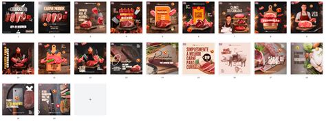 AÇougue 01 80 Templates Canva Mega Pack Do Designer Legacy