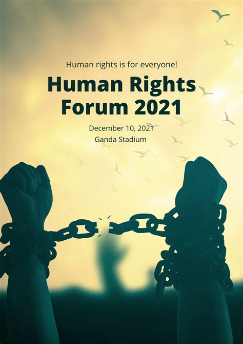 Human Rights Violations Poster