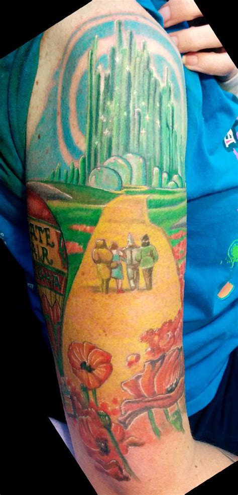 Discover 27 Wizard Of Oz Tattoos And Wizard Of Oz Sleeve Tattoo Ideas