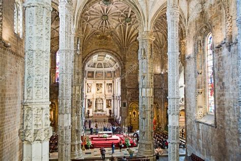 Iglesia De Santa Maria En El Hermoso Monasterio De Jerónimos En Lisbo 2022