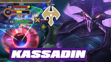 Wild Rift Kassadin Baron Lane Gameplay In Season 13 Build And Runes