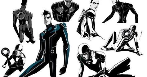 Tron De Rezzed Tron Uprising Model Sheets