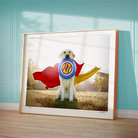 Hero Limited Edition Art Print By Ron Schmidt Ron Schmidt Art