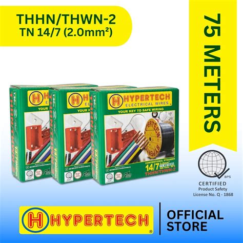 Hypertech Thhnthwn 2 Stranded Wire 147 75 Meters Pure Copper