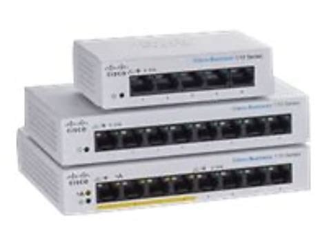 Cisco Business 110 CBS110 5T D Ethernet Switch 5 Ports Gigabit Ethernet