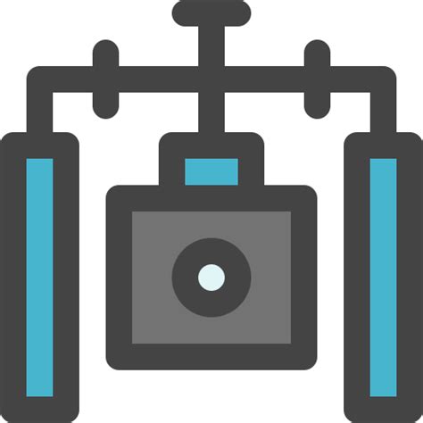 Icono De Estabilizador De Camara Generic Outline Color