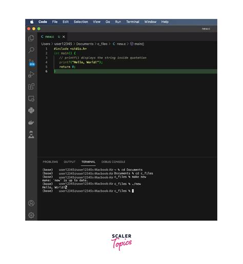 Install C In Mac Scaler Topics