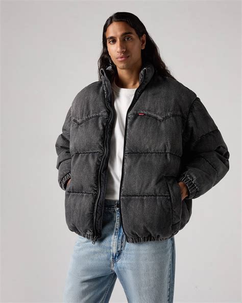 Super Puffer Jacket Blue Levis® Hu