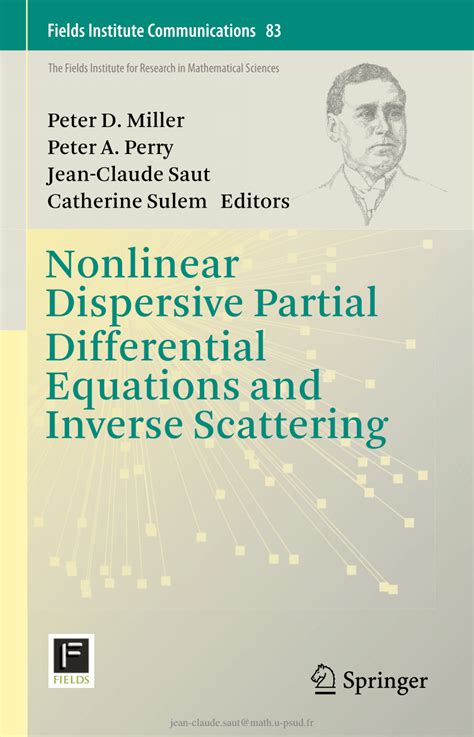 Pdf Nonlinear Dispersive Partial Differential Equations And Inverse
