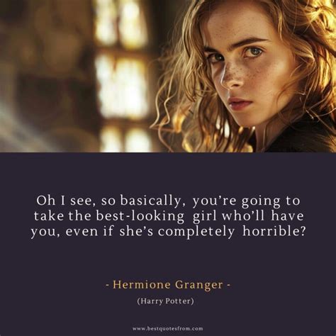 Hermione Granger Quotes 84 Magical Sayings Youll Love