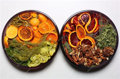 Premium Ai Image Before And After Comparison Of Dehydrated Food