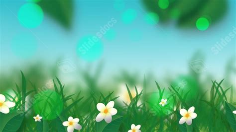 beautiful spring powerpoint background free download for your nature