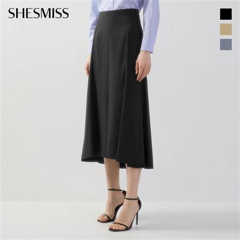 패널 플레어 미디 스커트swwsko11030 이랜드몰