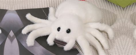 Xitbyja Halloween Stuffed Animal Spider Plush Soft Fur