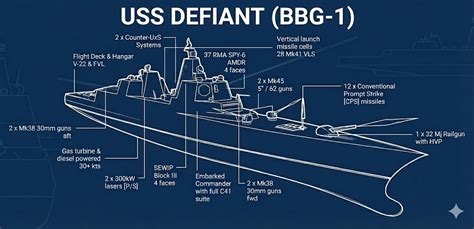 Bbg X Uss «defiant Η νέα κλάση θωρηκτών του Αμερικάνικου Ναυτικού