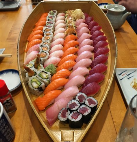Salmon Sashimi Boat