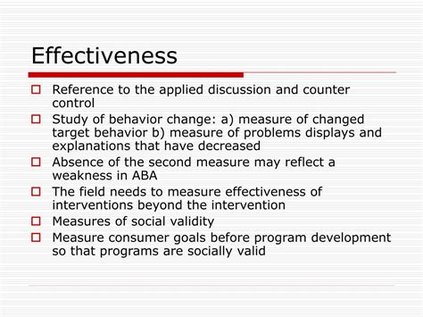 Ppt Chapter I Definition And Characteristics Of Applied Behavior