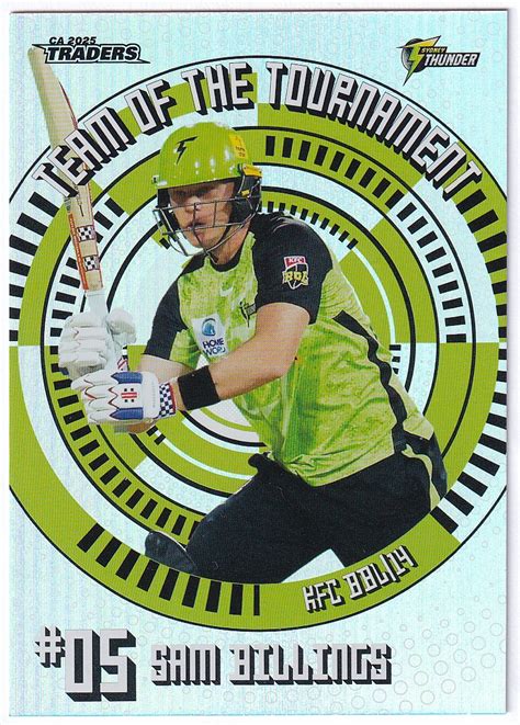 2025 26 Tgi Cricket Traders ‘team Of The Tournament Tt17 24 Sam