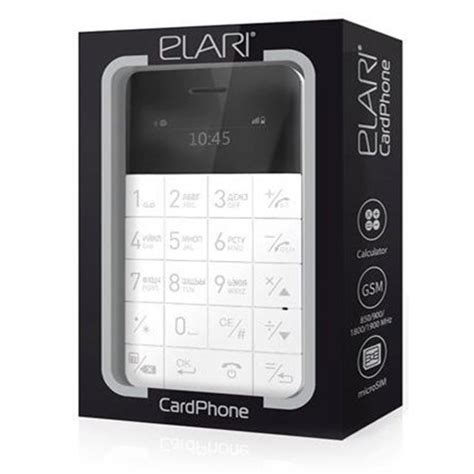 Elari CardPhone Beli ELCPWHT | Volim svoj dom