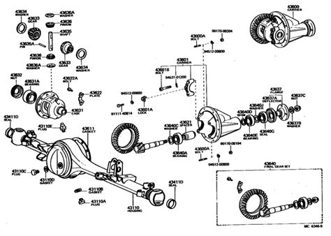 Front Axle Housing And Differential For 1981 1983 Toyota Pickup Rn38