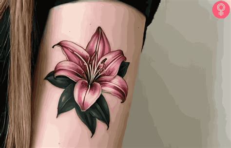 10 Gorgeous Stargazer Lily Tattoo Designs [youll Love]