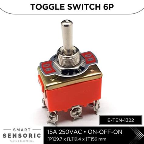 Jual On Off On 6 Kaki Pin Jofen Toggle Switch Saklar Toogle 15a Jual On Off On 6 Kaki Pin Jofen Toggle Switch Saklar Toogle 15a