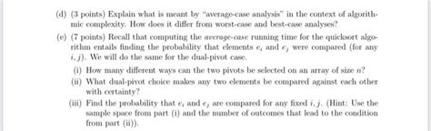 Solved Problems 1 20 Points Dual Pivot Quicksort In