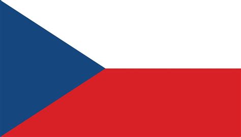 Vector Illustration Of Czechia Flag 10056540 Vector Art At Vecteezy