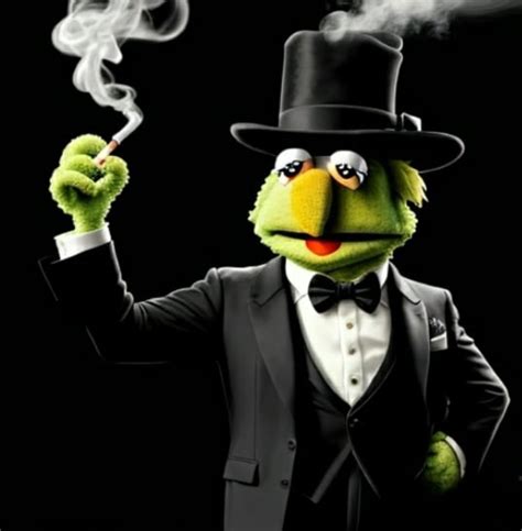 An Evil Muppet Mafia Boss Raiart