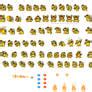 Fire Mario Sprite Sheet Mlng By Mateuscarvalho564 On Deviantart