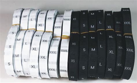 Size Labels Manufacturing Lamora Tailoring Factory