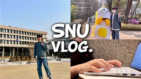 Eng 서울대 의류학과 새내기 일상 Vlog🪡 성균관대 탐방 동아리 연습 벚꽃구경 한강 피크닉 그리고 과제🥲