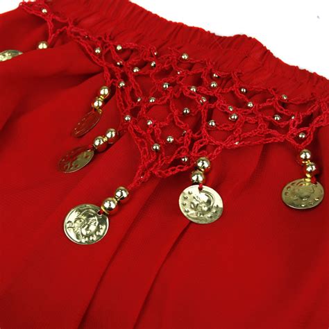 Pcs Sexy Red Adult Belly Dance Persia Dancer Costume The Lamp Elves Costume N