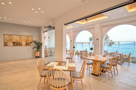 Contract Furniture Mexil Kima Sea Side Restaurant Naousa Paros Mexil Contract And Home